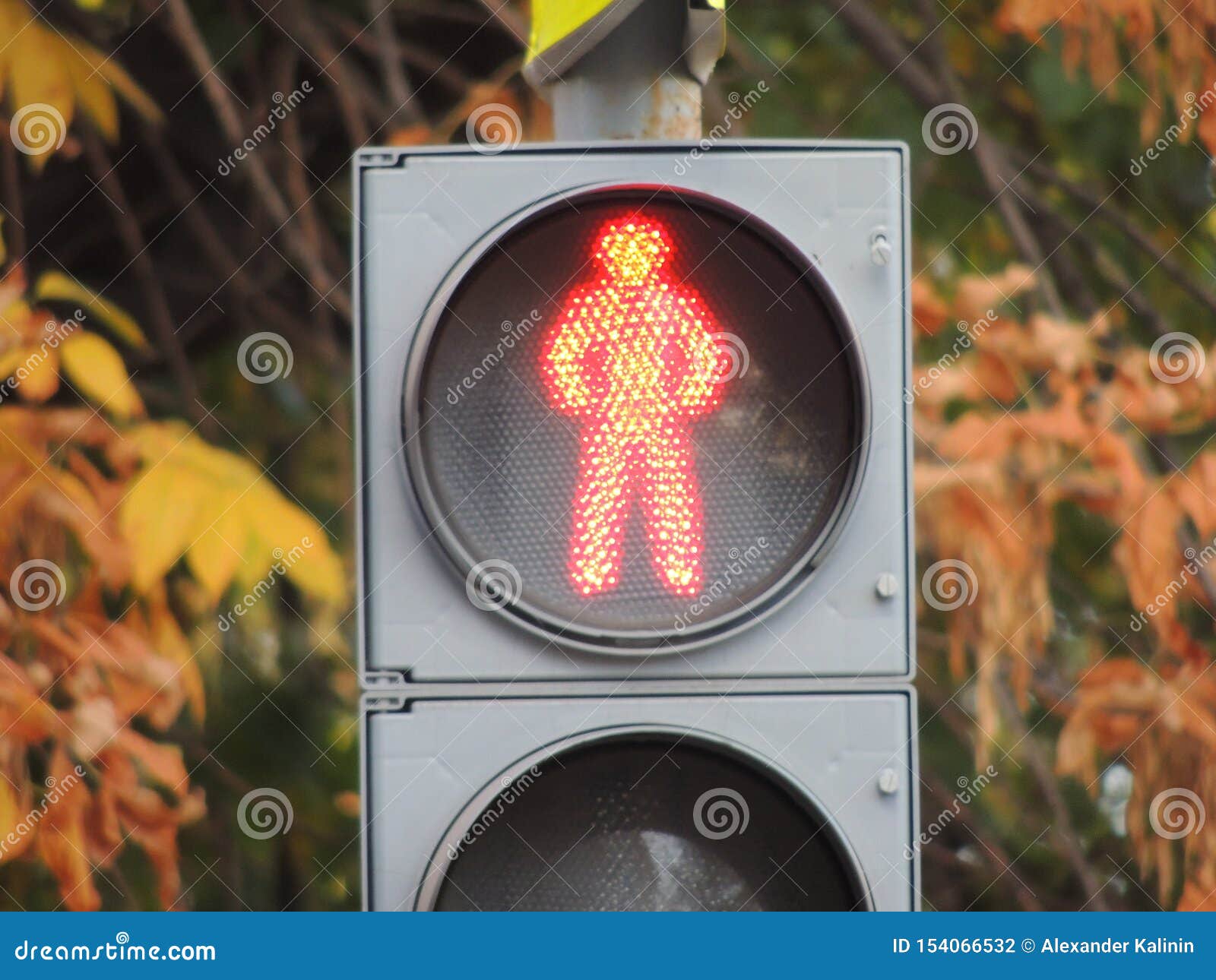 Red traffic signal stock photo. Image of icon, control - 154066532