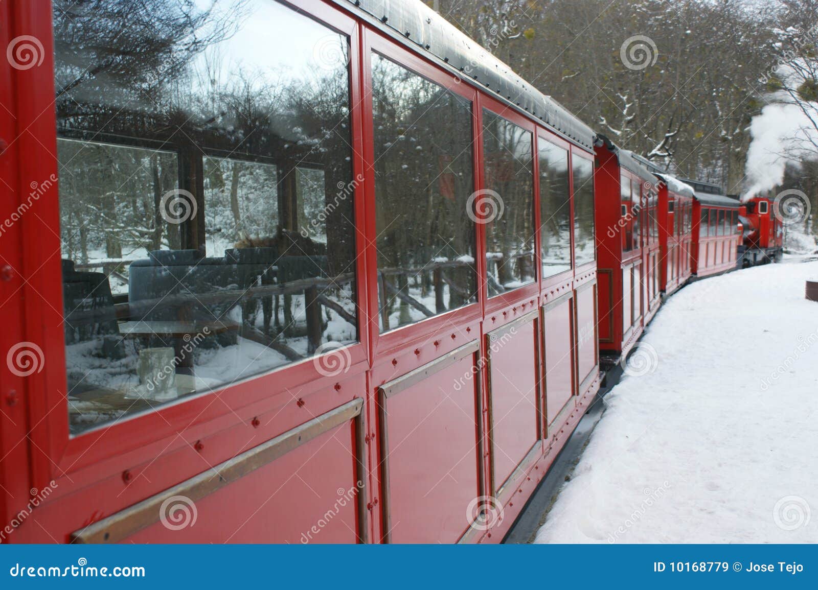 Red train stock image. Image of train, transportation - 10168779