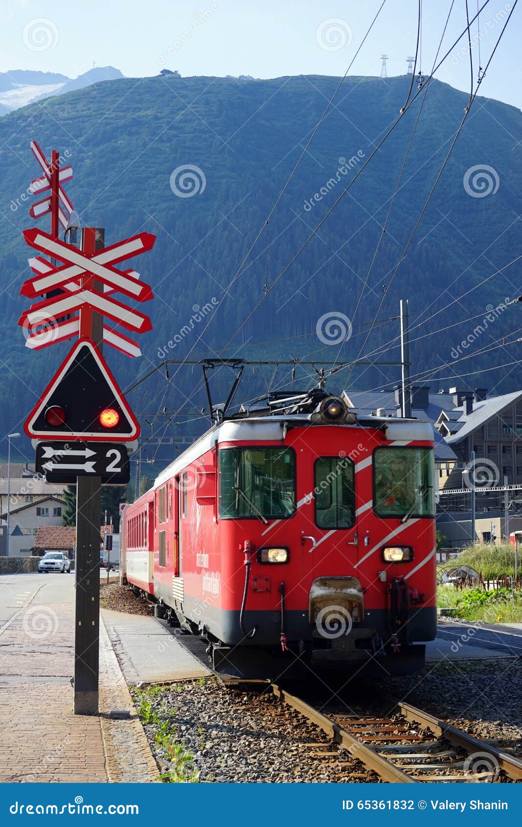 Red train editorial photography. Image of motion, commuter - 65361832