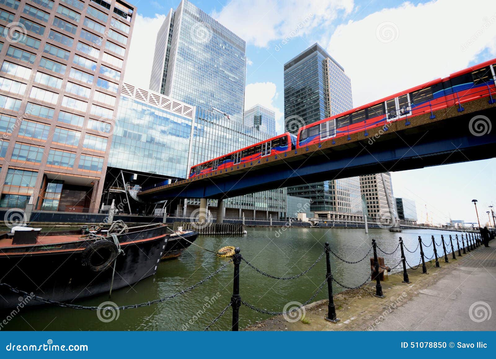 Red train stock photo. Image of city, buildings, travel - 51078850