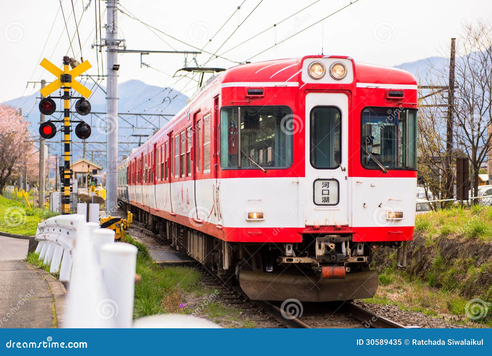 Red train editorial image. Image of transport, travel - 30589435