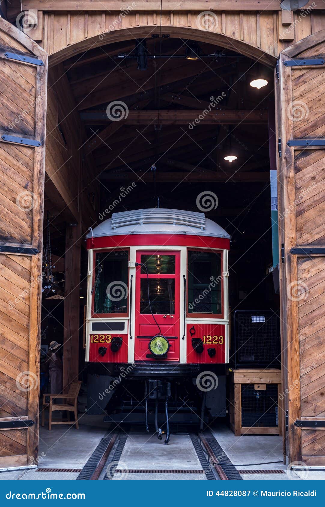 Red train stock image. Image of antique, cargo, locomotion - 44828087