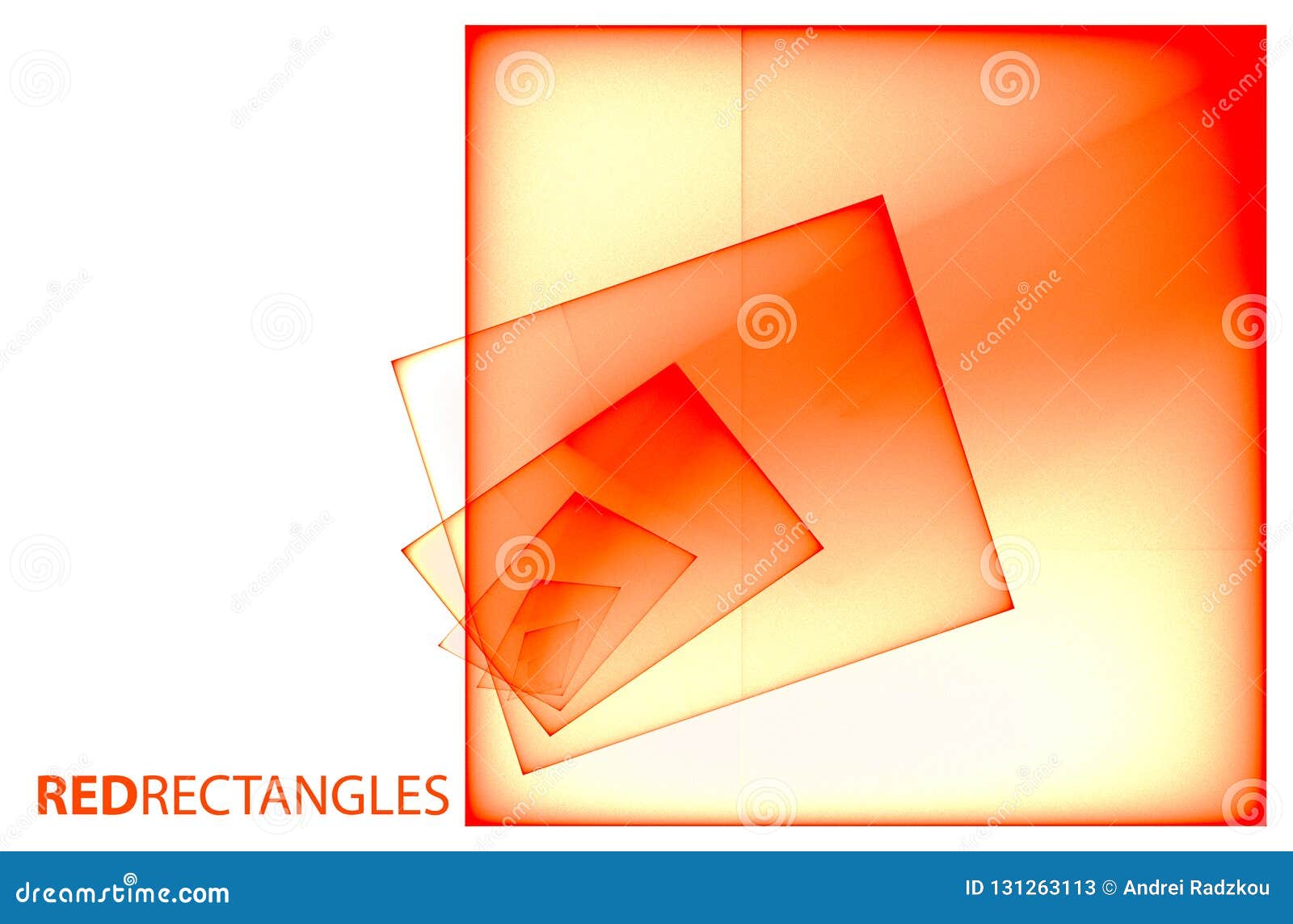 Red Transparent Squares on White Background Stock Illustration ...