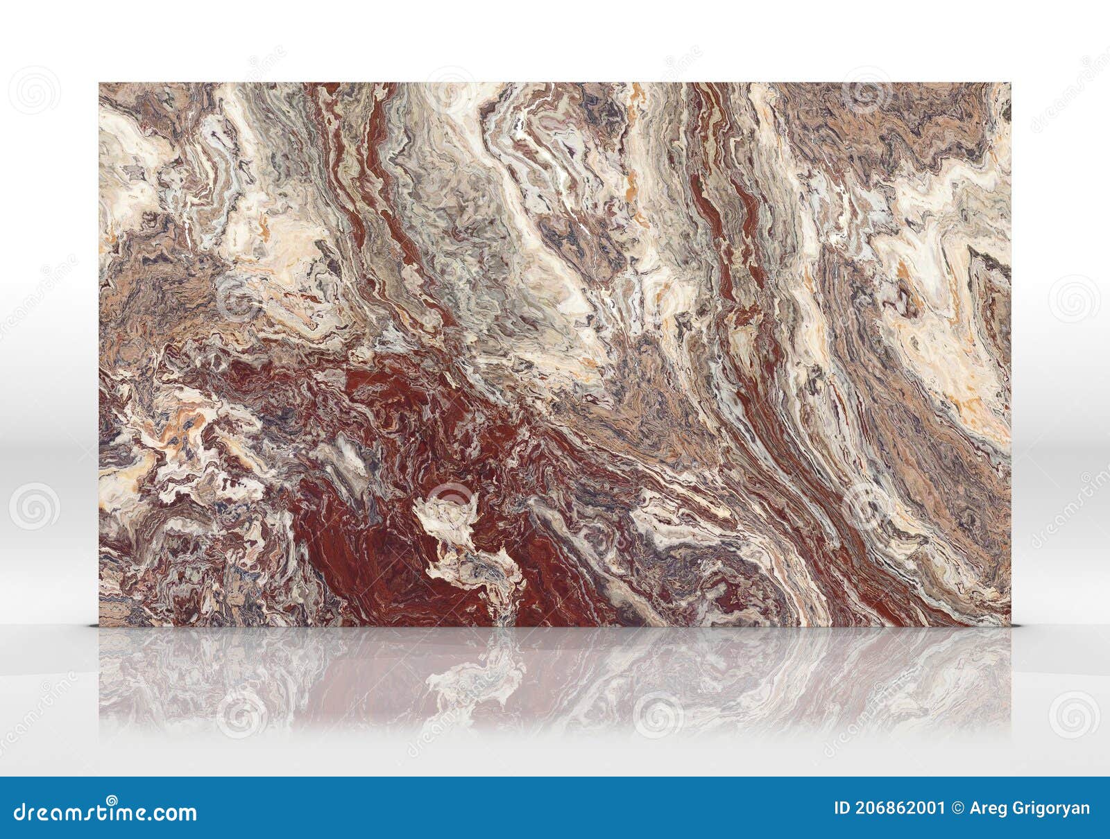 Red Travertine Marble Tile Texture Stock Illustration - Illustration of ...