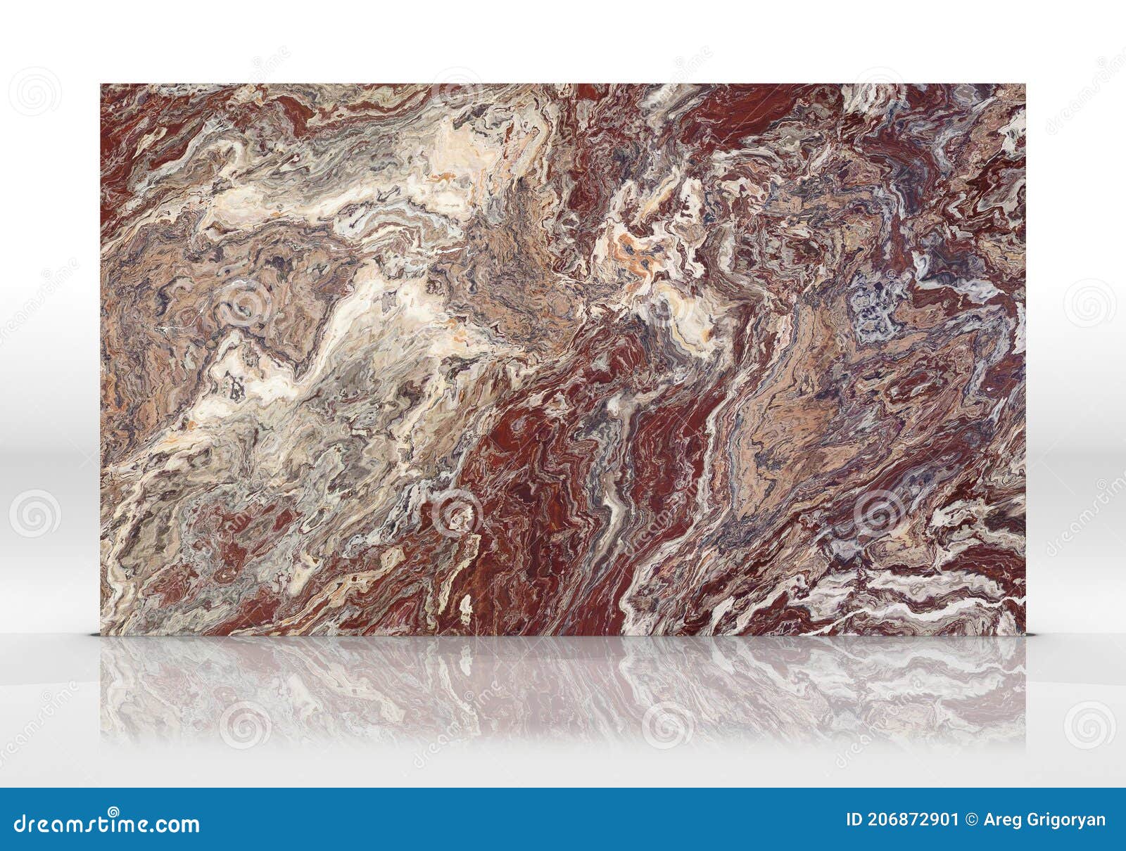 Red Travertine Marble Tile Texture Stock Image - Image of construction ...
