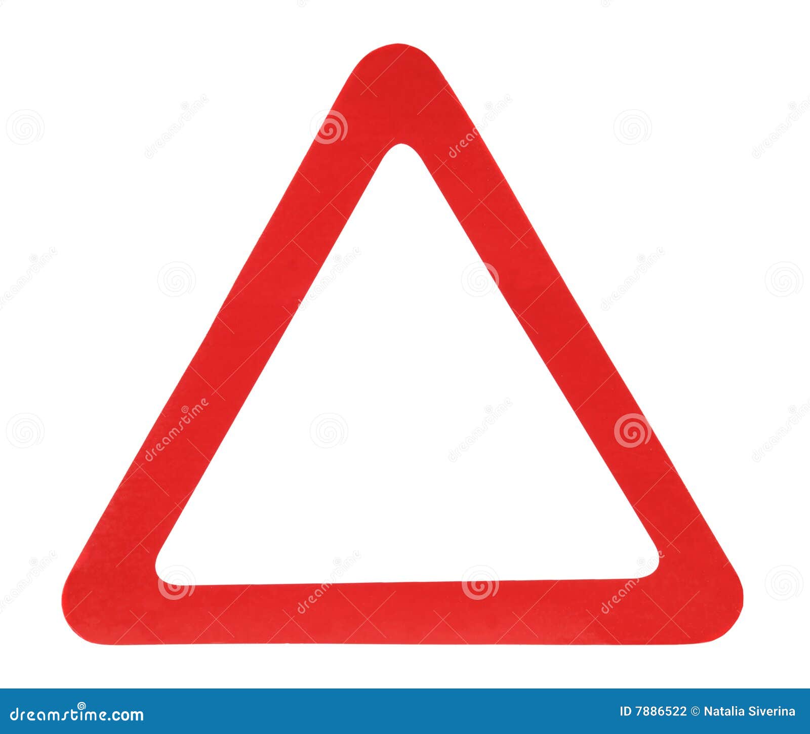 Red Triangle Stock Photography - Image: 7886522