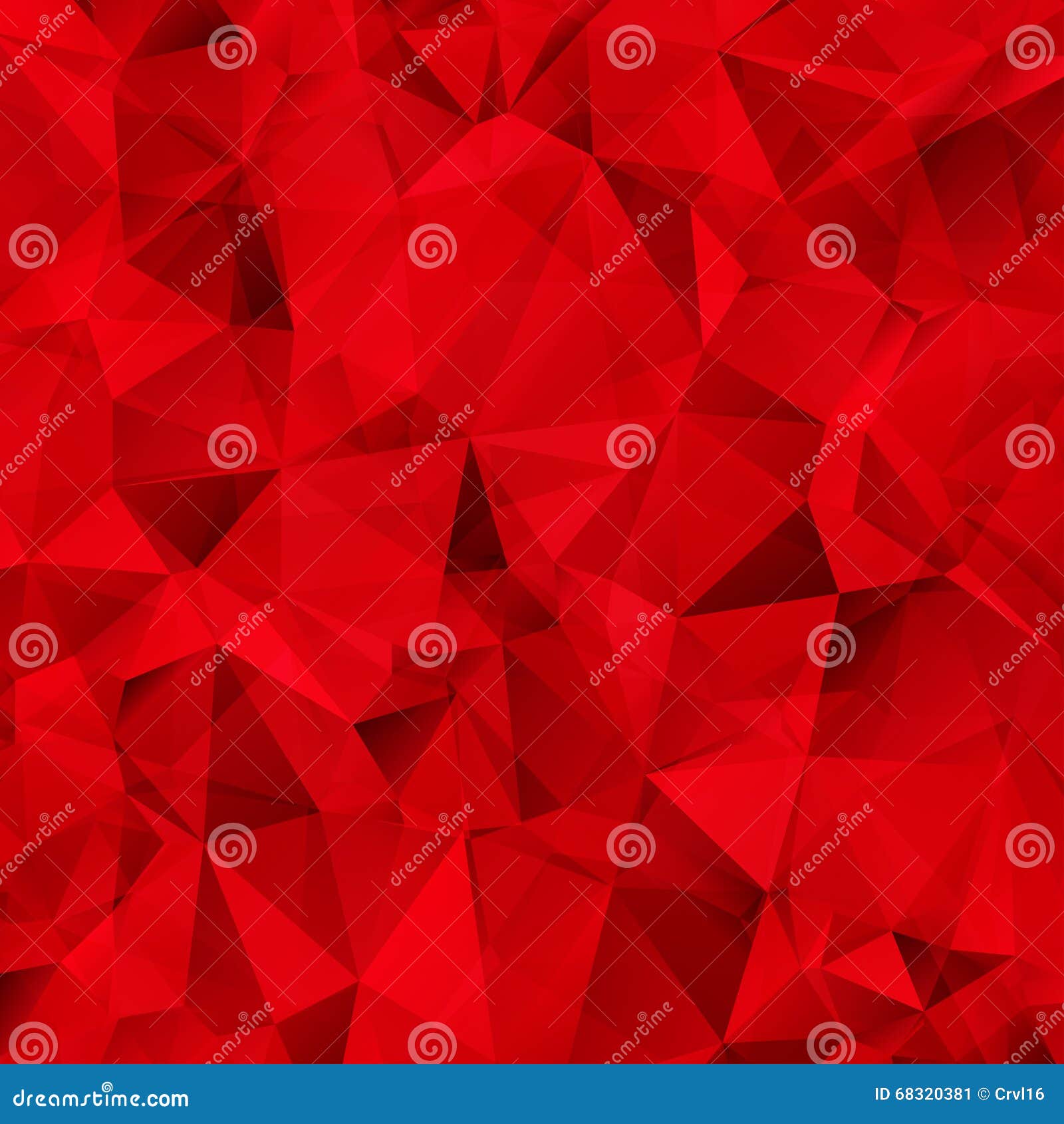 Red Triangle Abstract Background Stock Vector - Illustration of ...