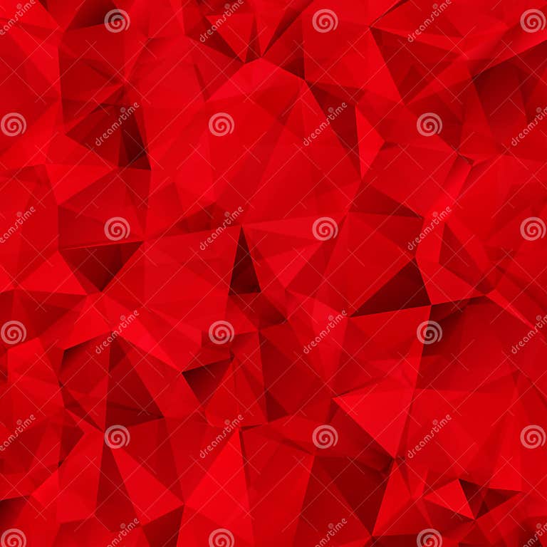 Red Triangle Abstract Background Stock Vector - Illustration of ...