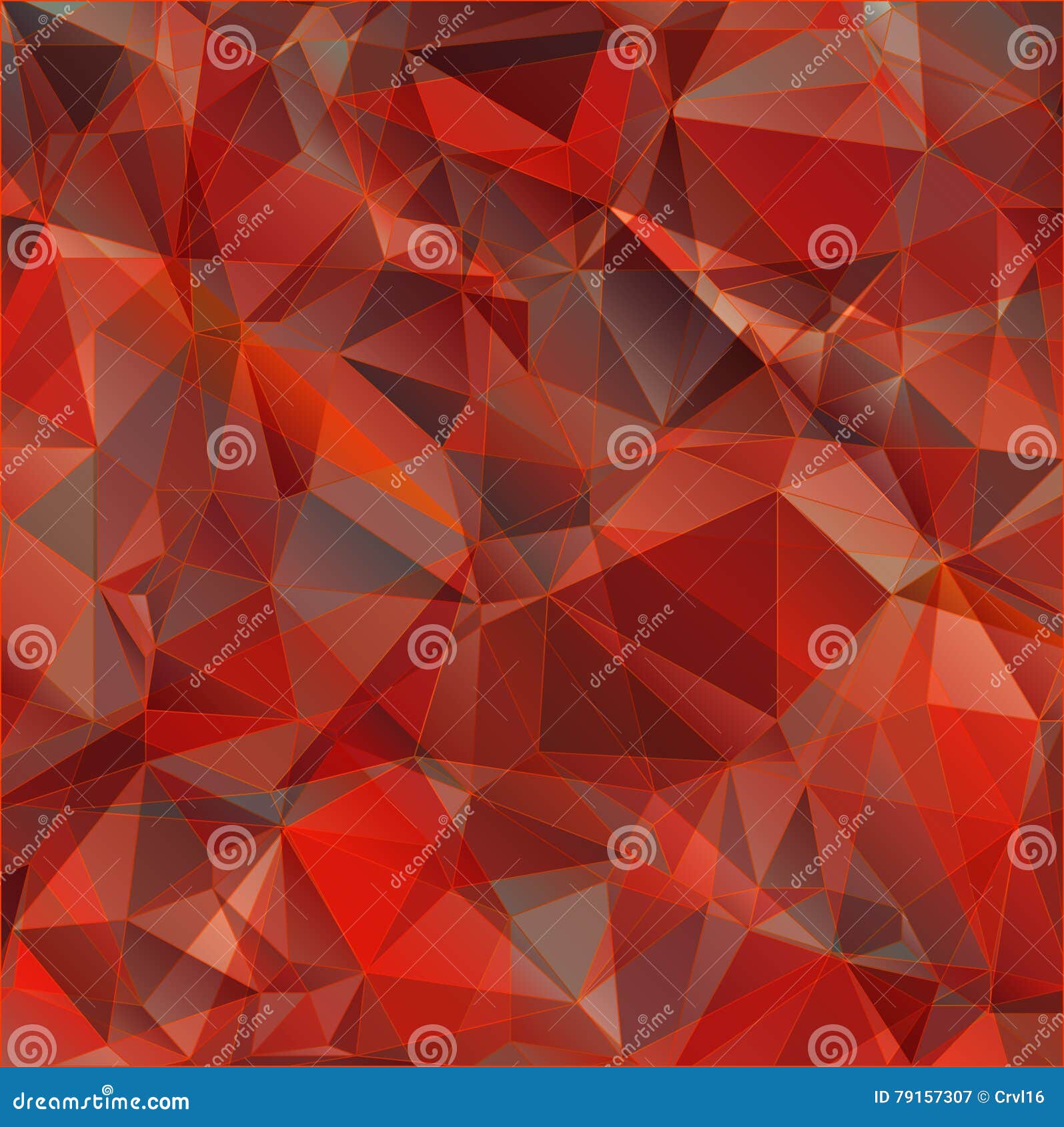 Red Triangle Abstract Background Stock Vector - Illustration of ...