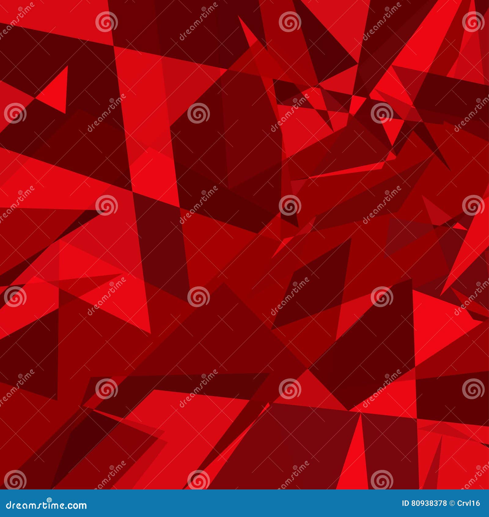 Red Triangle Abstract Background Stock Vector - Illustration of banner ...
