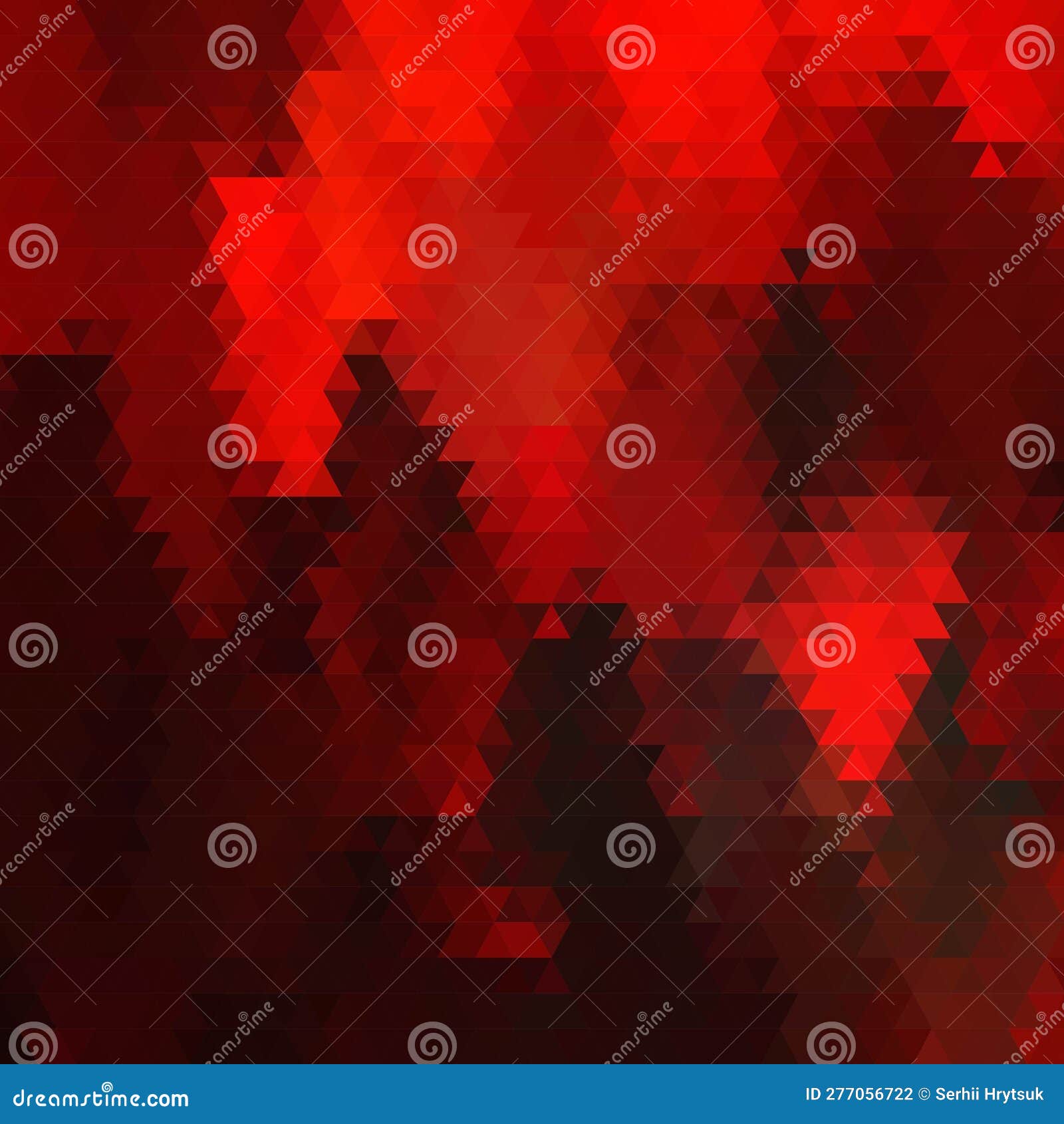 Red Triangle Background. Vector Template for a Presentation.. Eps 10 ...