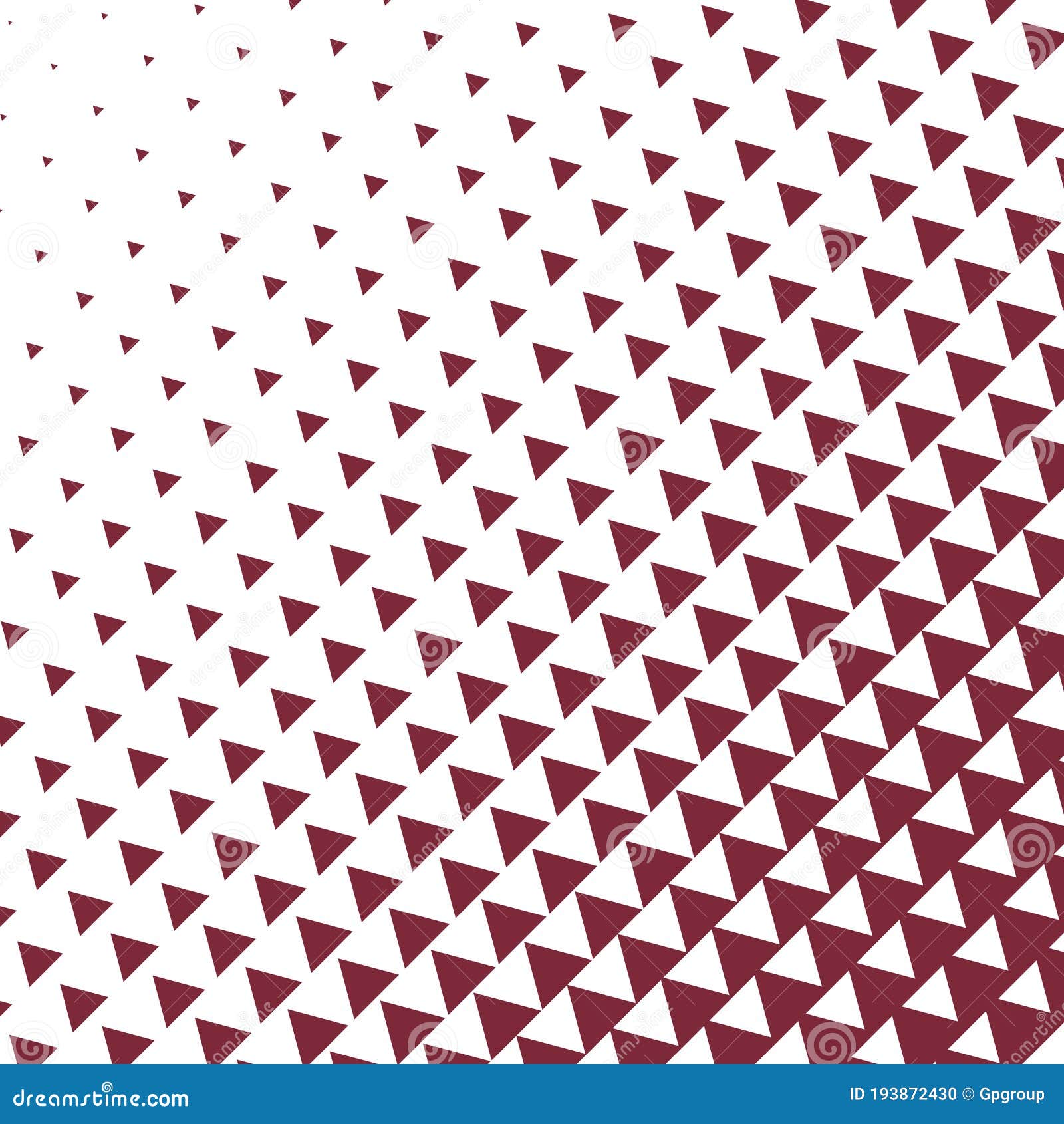 Red Triangle Pattern Background Vector Design Stock Vector ...