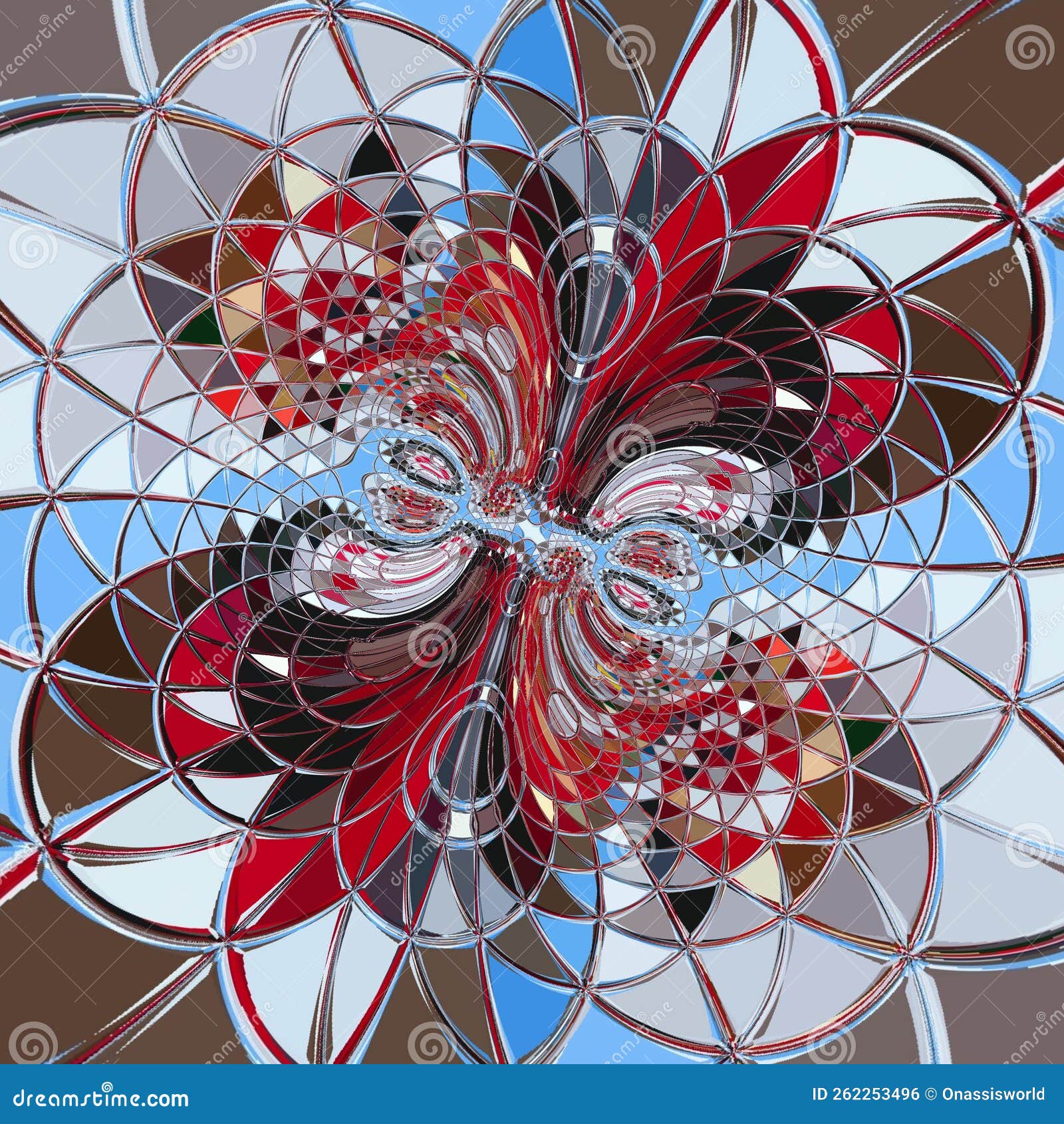 Red Triangles Abstract Shapes Blurs Backgrounds Stock Photo - Image of ...