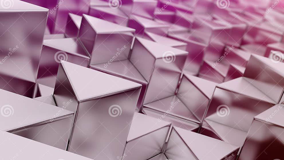 Red triangles background stock illustration. Illustration of modern ...