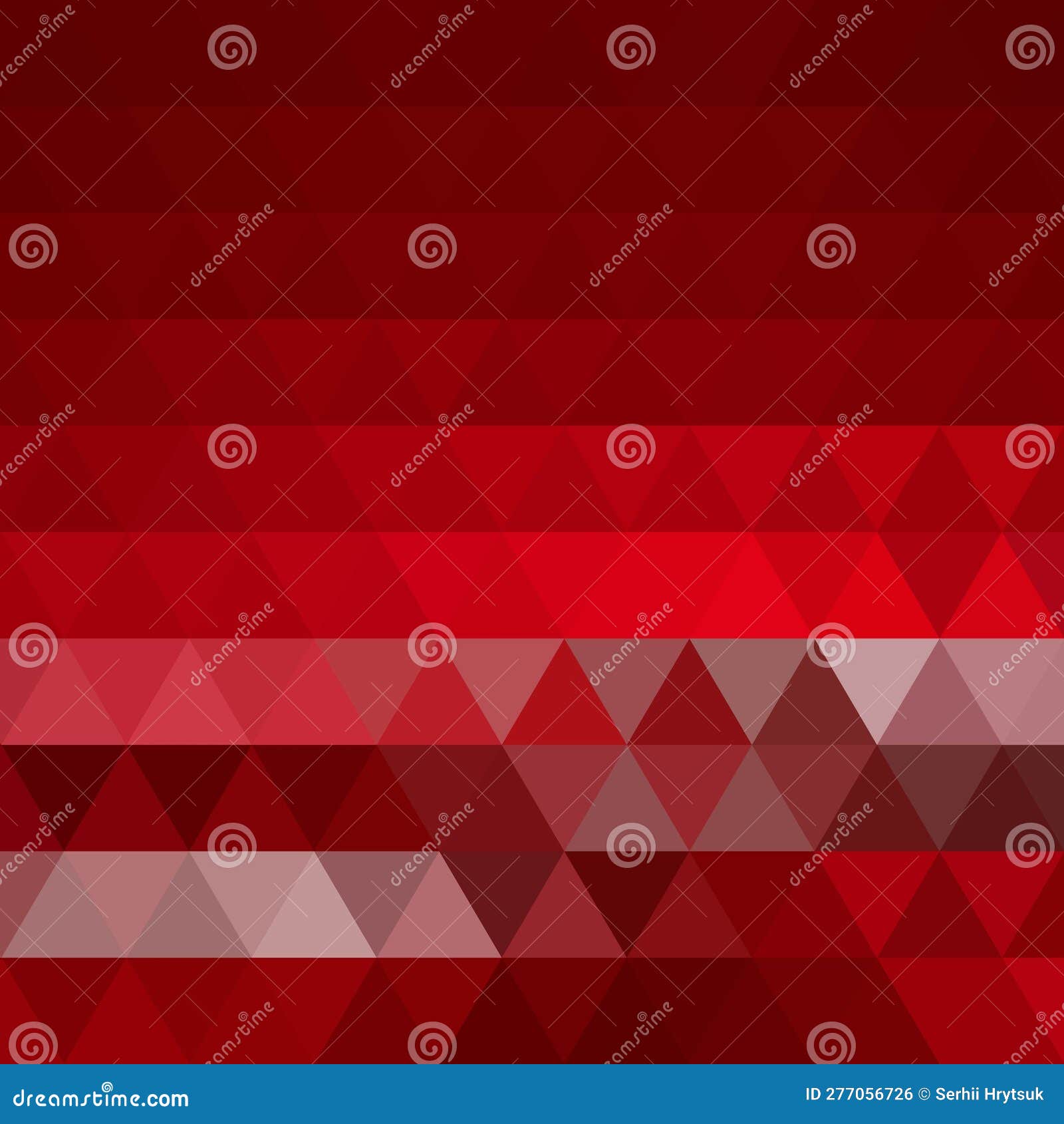 Red Triangles, Illustration, Banner for Advertising, Template for ...