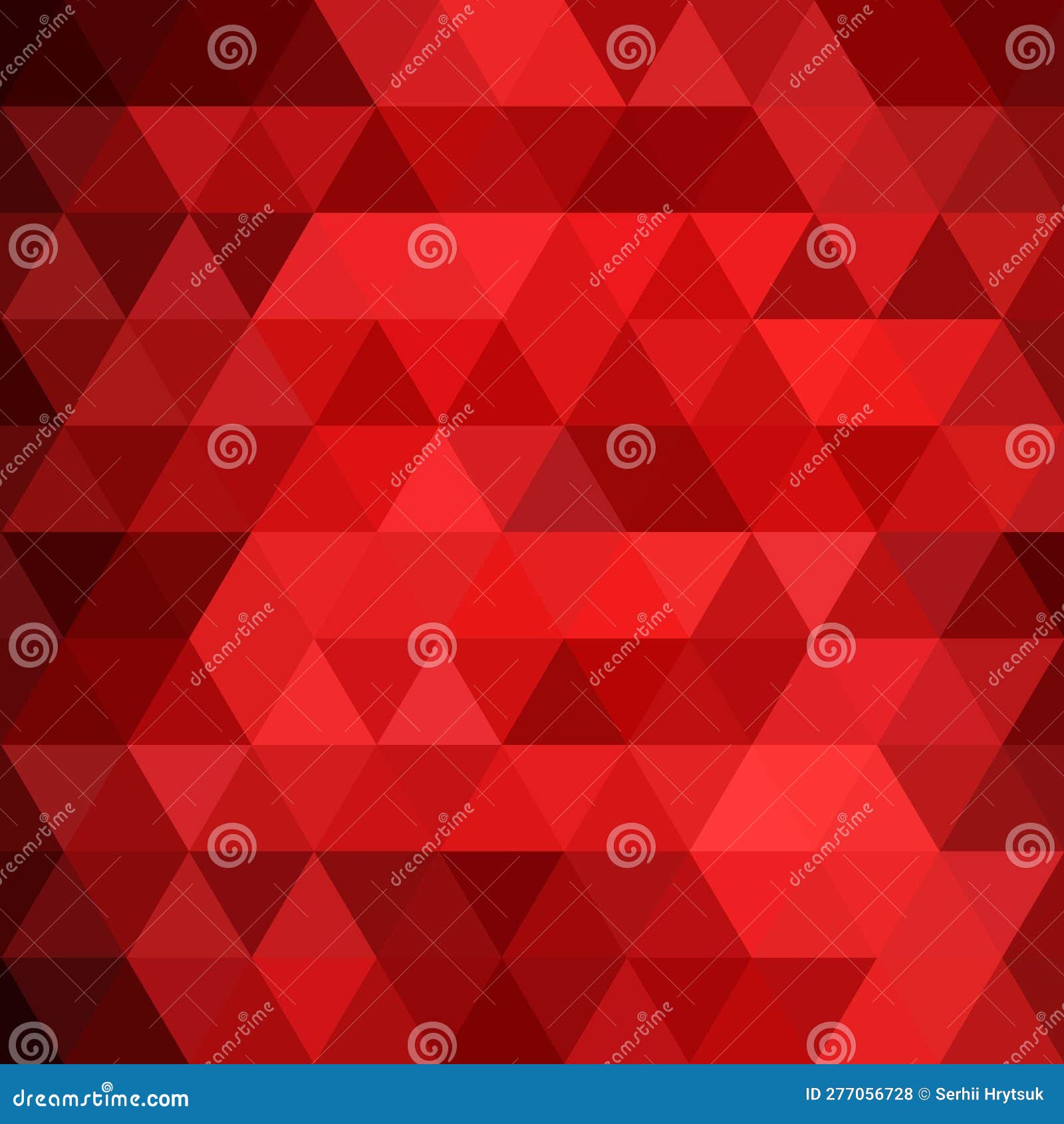 Red Triangles, Illustration, Banner for Advertising, Template for ...
