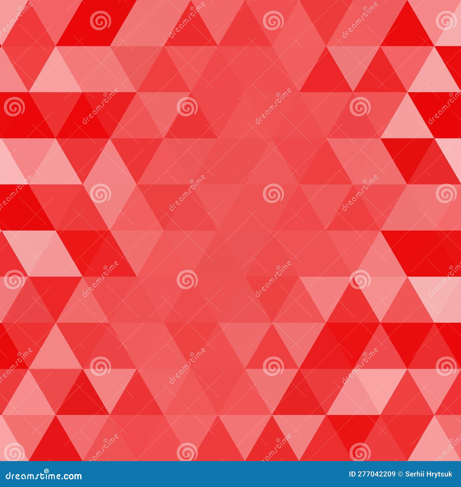 Red Triangular Background. Abstract Illustration. Decor Element. Eps 10 ...
