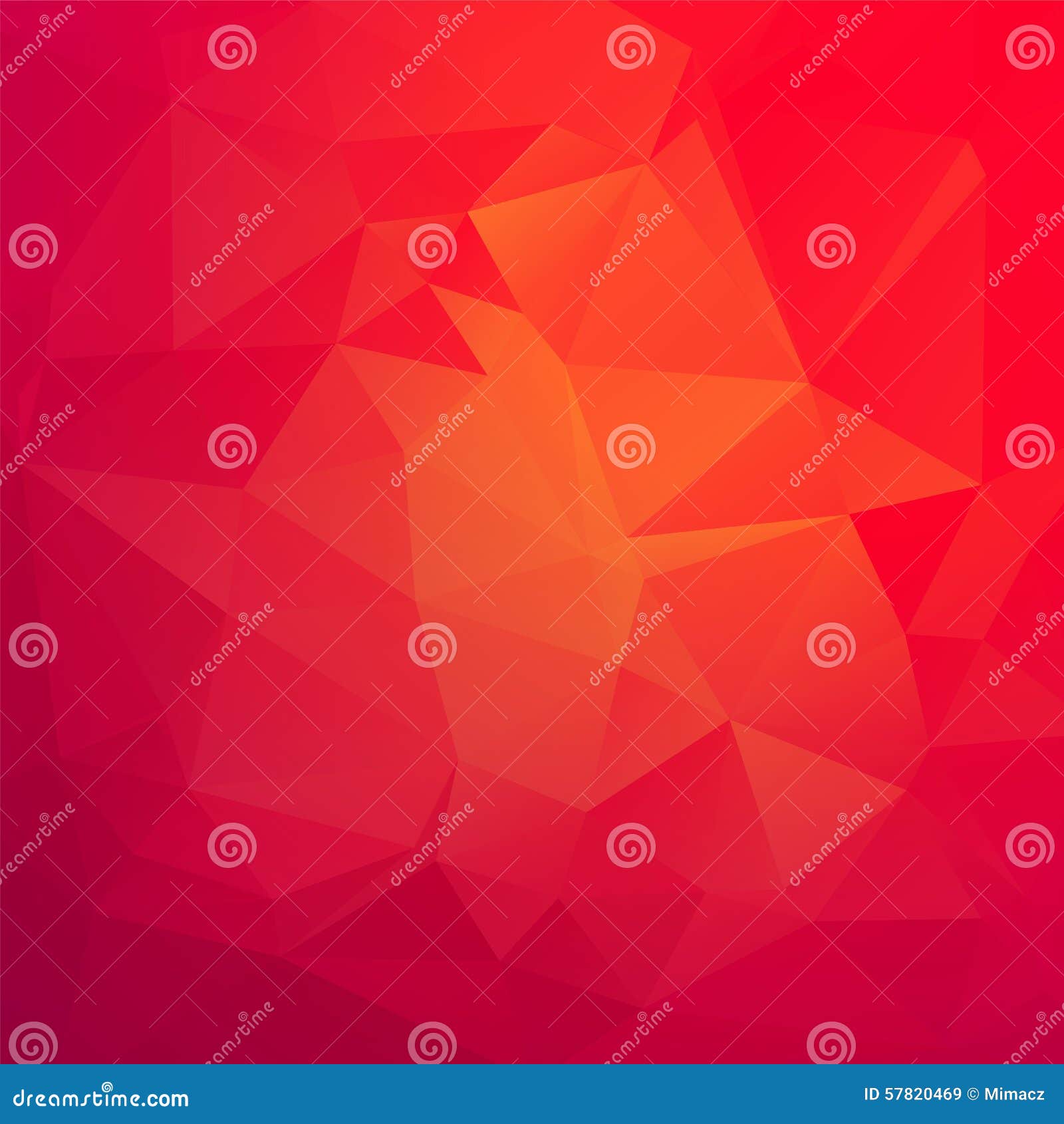 Red triangular background stock vector. Illustration of background ...
