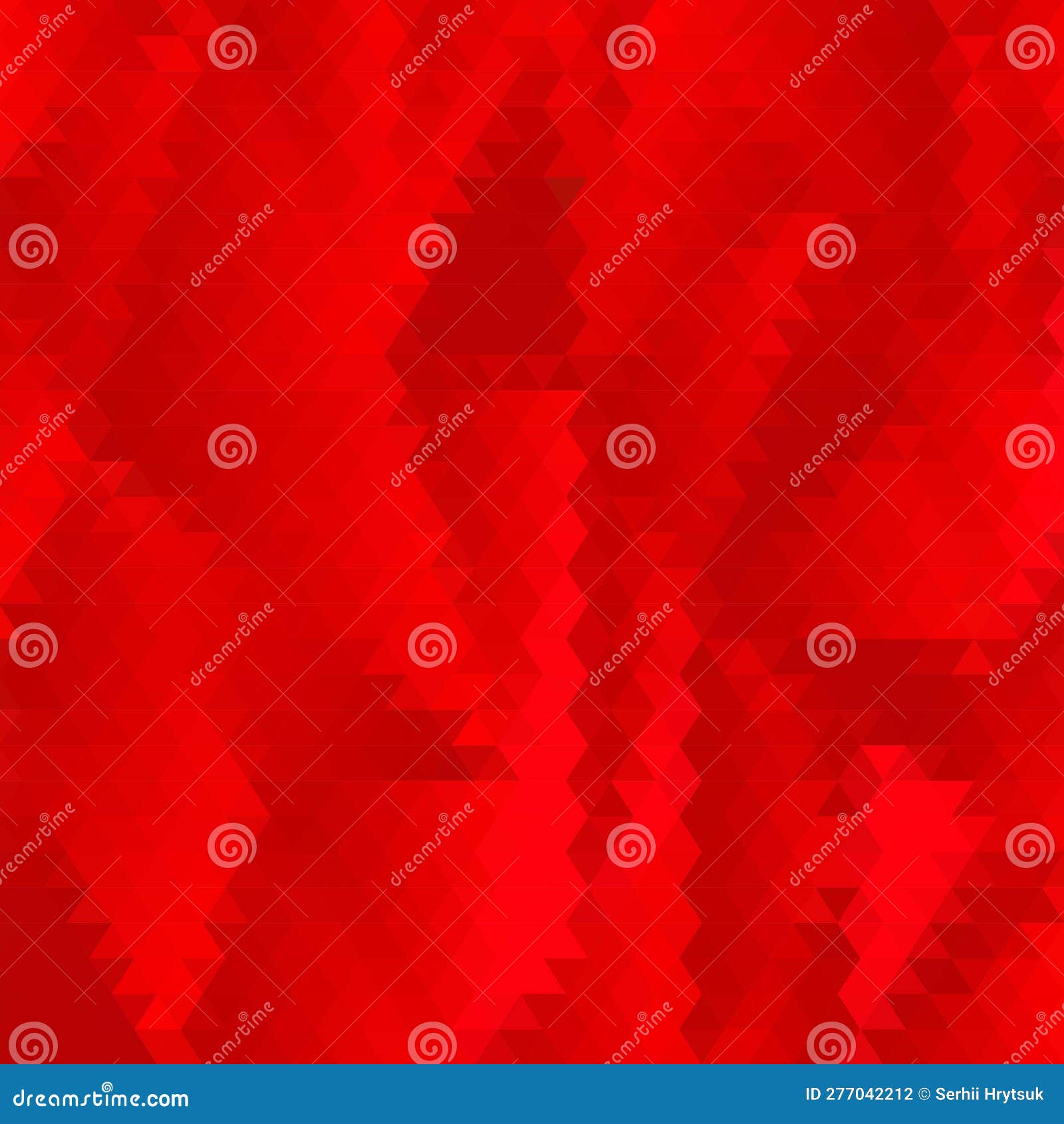 Red Triangular Background Vector Abstract Graphics Presentation