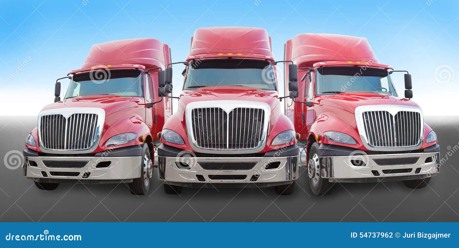 Red truck on the road stock photo. Image of condensation - 54737962