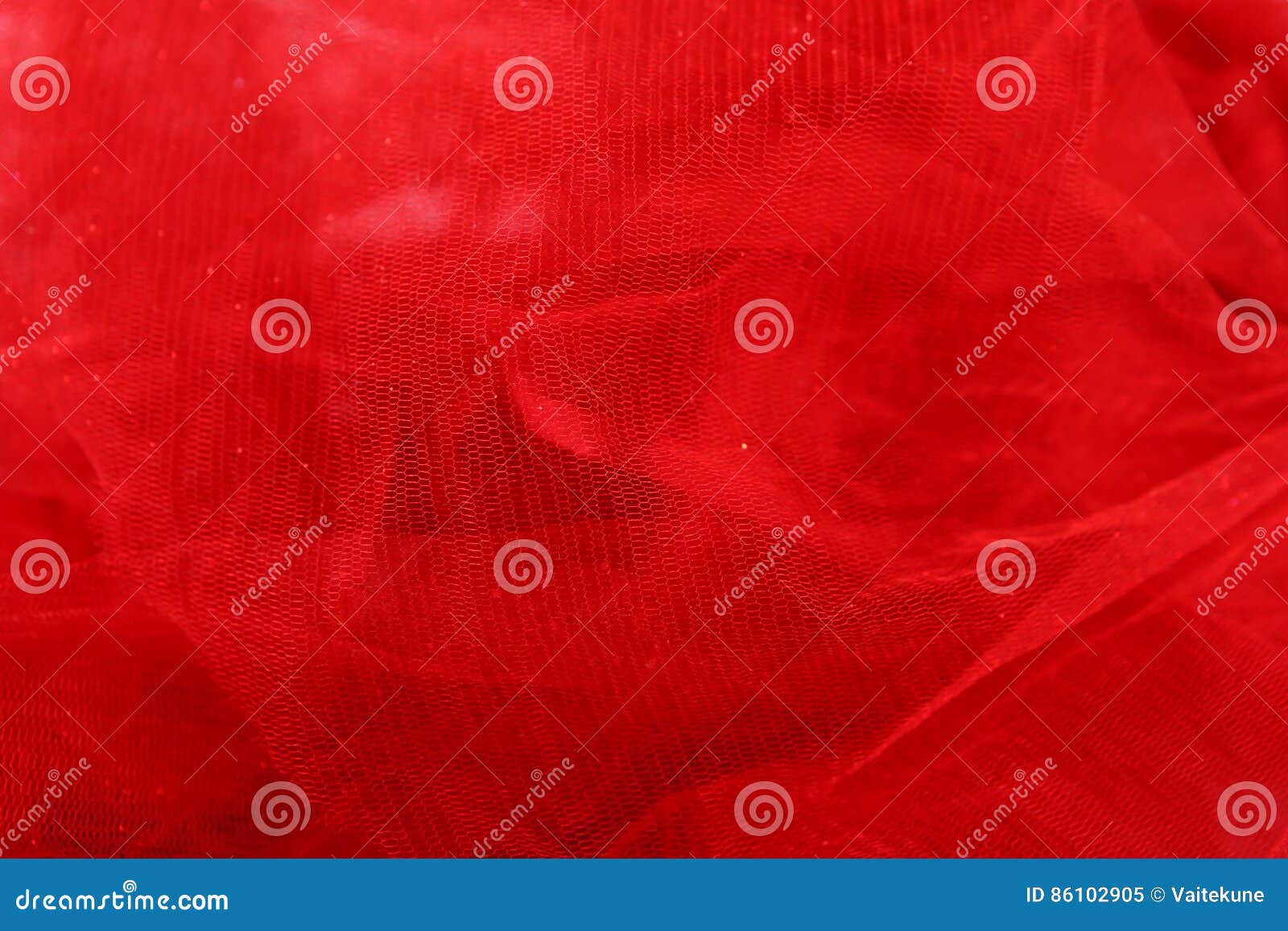 Red Tulle Fabric Background. Stock Image - Image of decorative ...