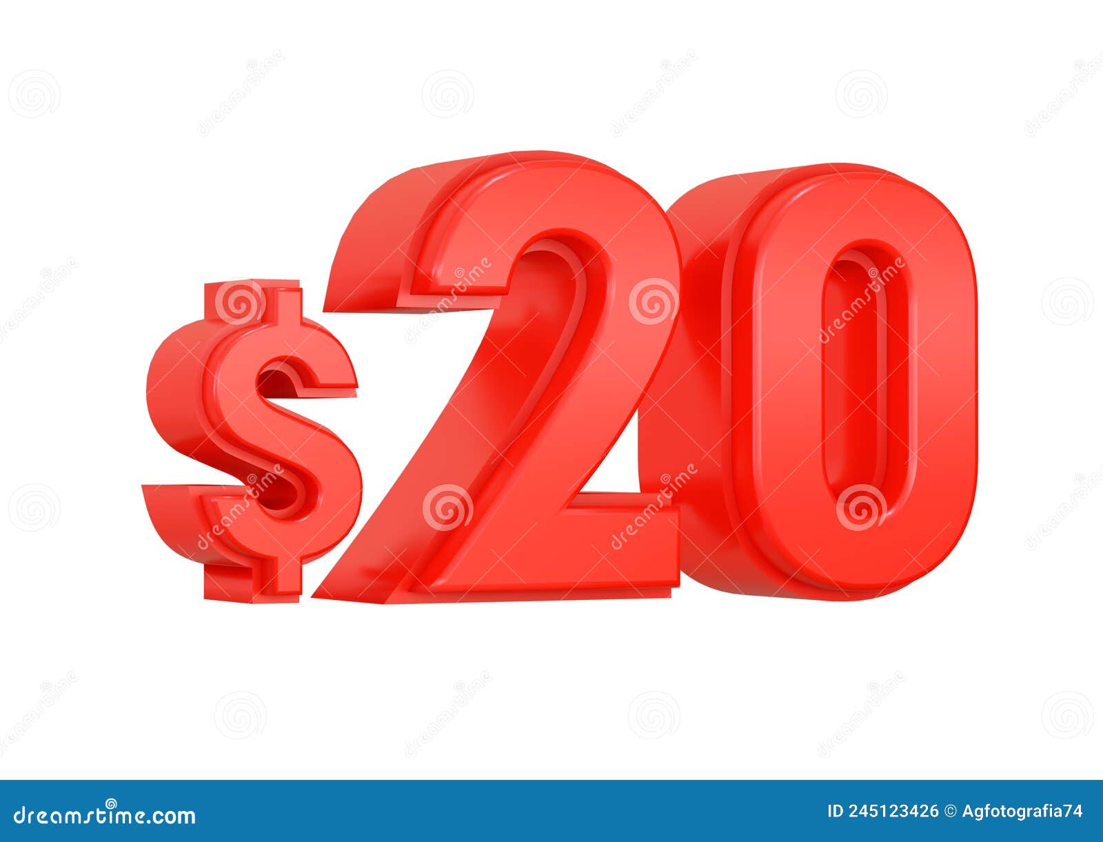 Twenty Dollars Bill. 20 US Dollars Banknote, Back Side. Vector ...