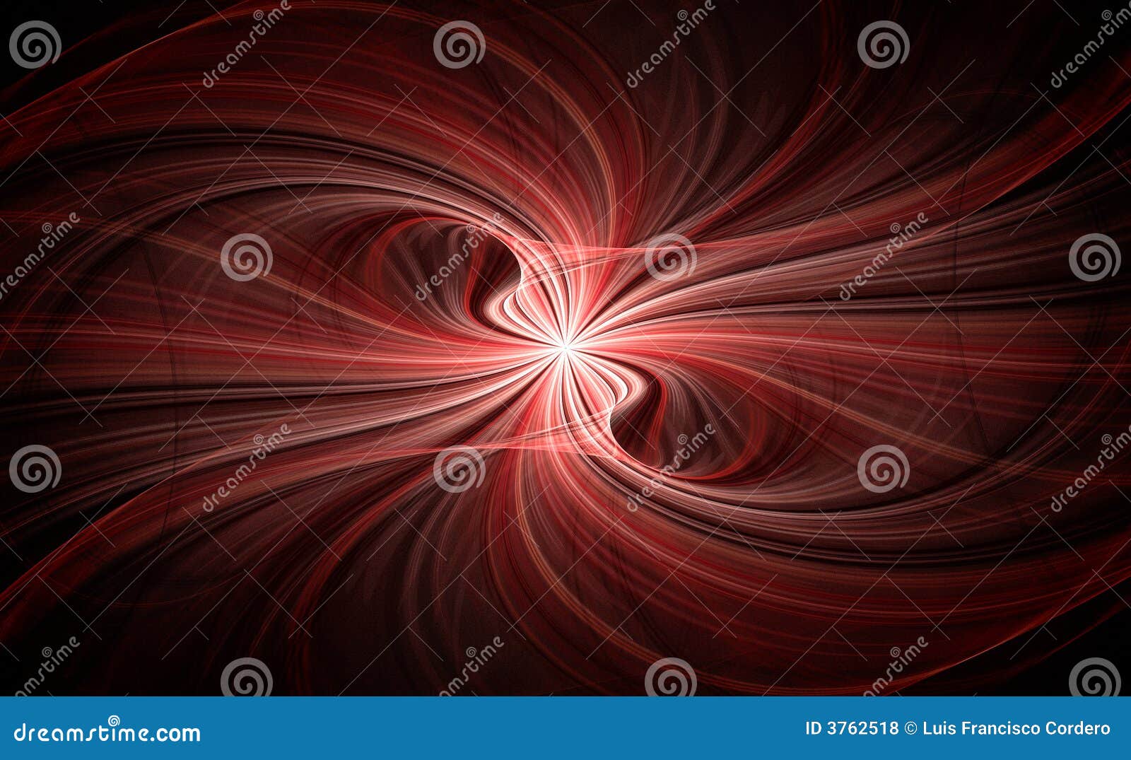 Red twirl stock illustration. Illustration of render, color - 3762518