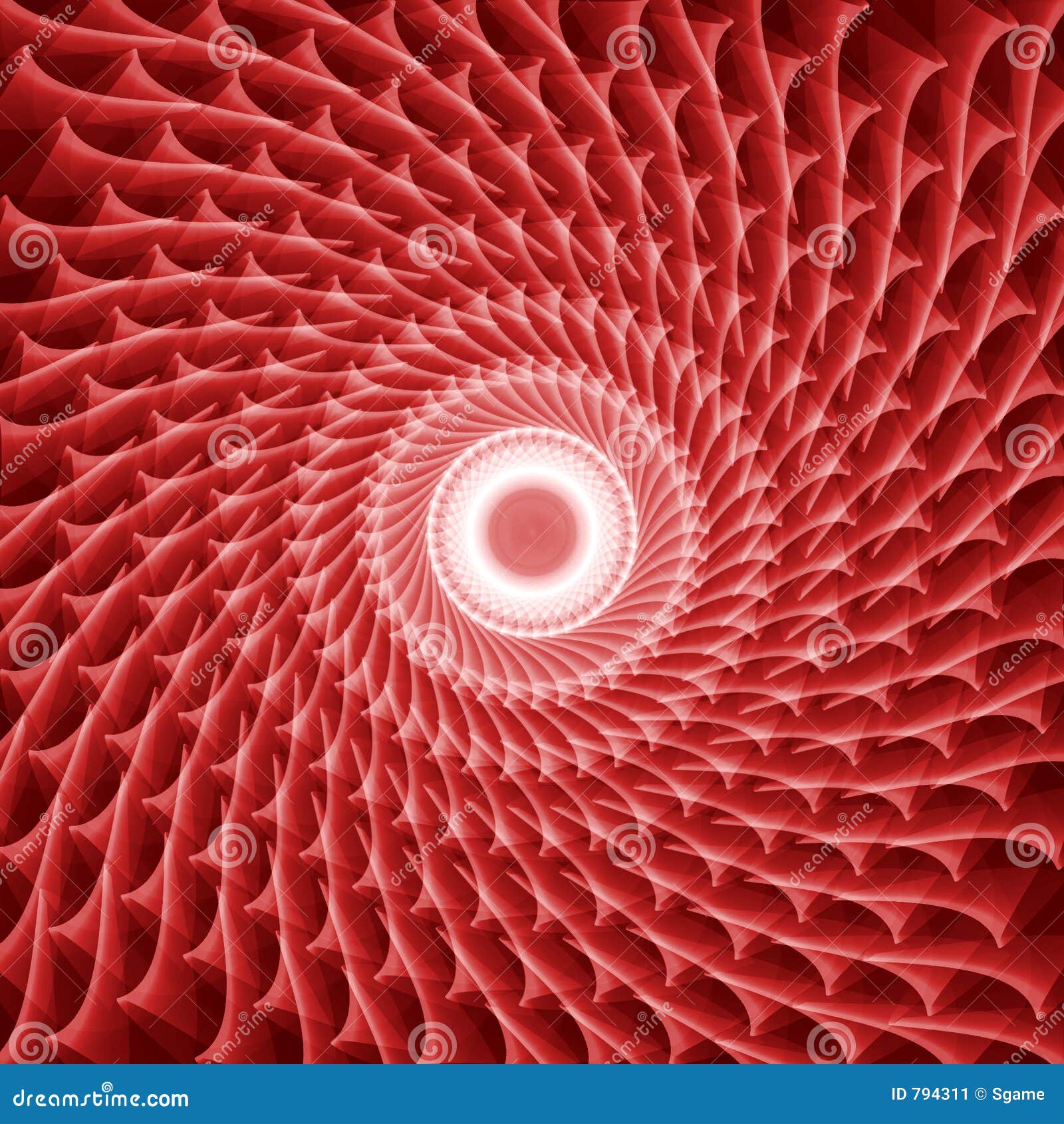 Red twirl stock illustration. Illustration of happy, shaded - 794311