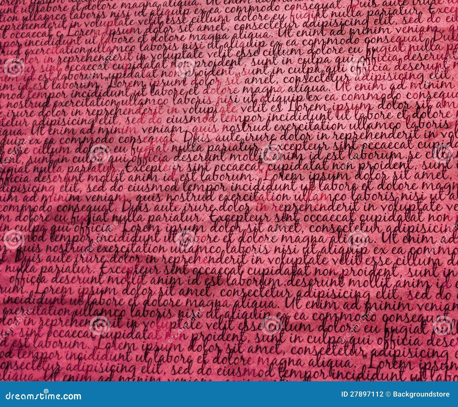 Red Typography Background Texture Stock Illustration - Illustration of ...