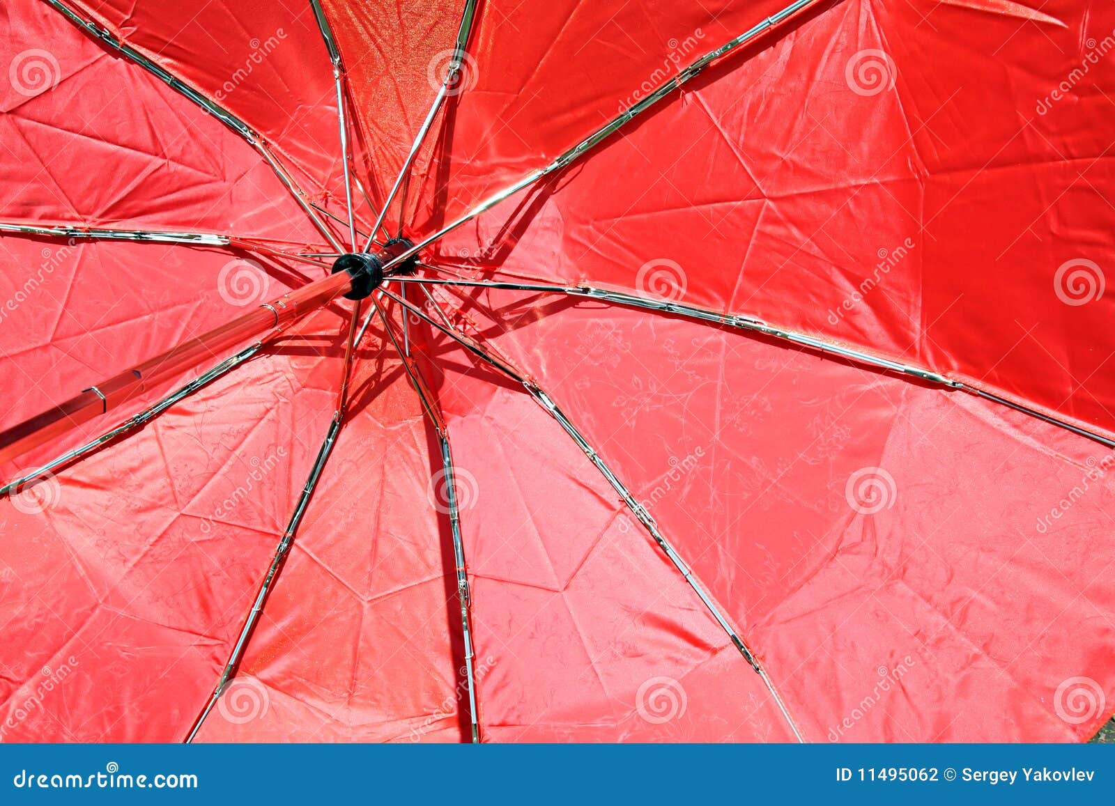 Red umbrella stock photo. Image of descriptive, close - 11495062