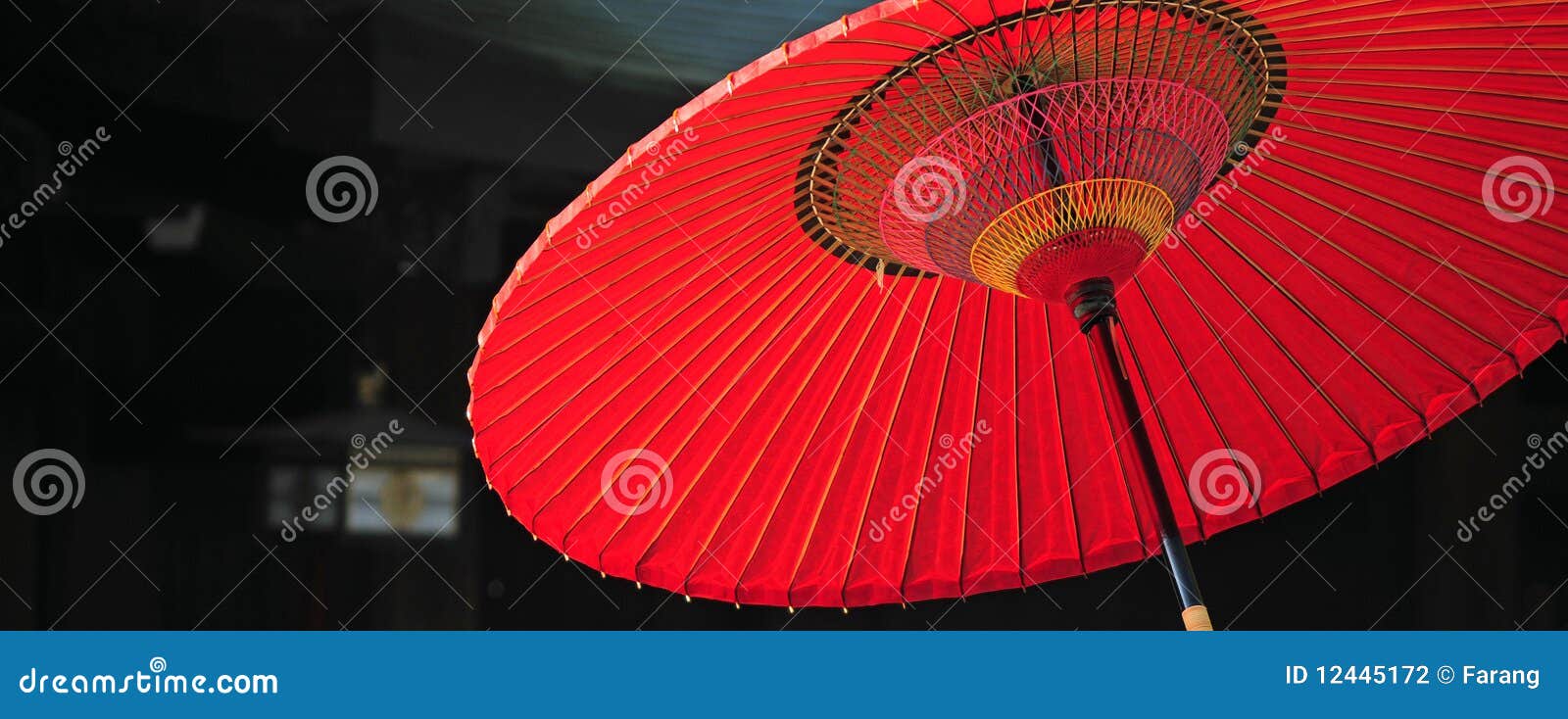Red umbrella stock photo. Image of buddhism, culture - 12445172