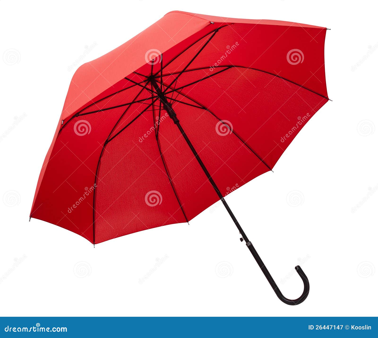 Red umbrella stock image. Image of rain, safety, umbrella - 26447147