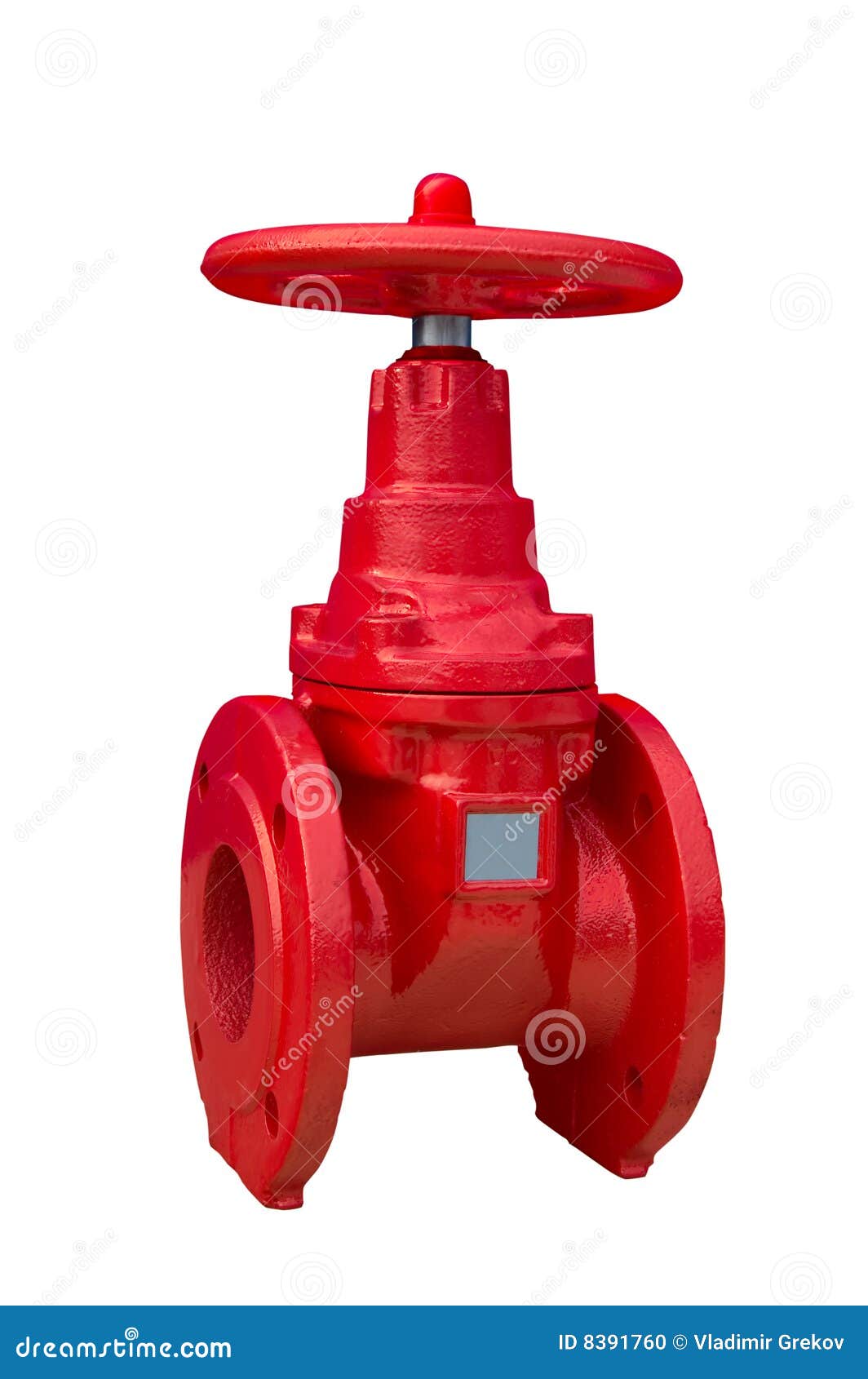 Red valve stock photo. Image of closed, metallic, protection - 8391760