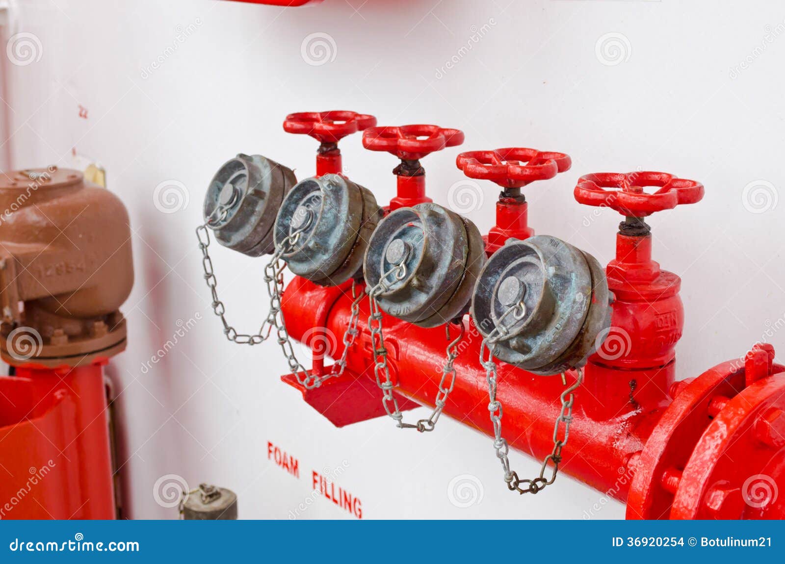 Red Valves Royalty-Free Stock Image | CartoonDealer.com #36920254