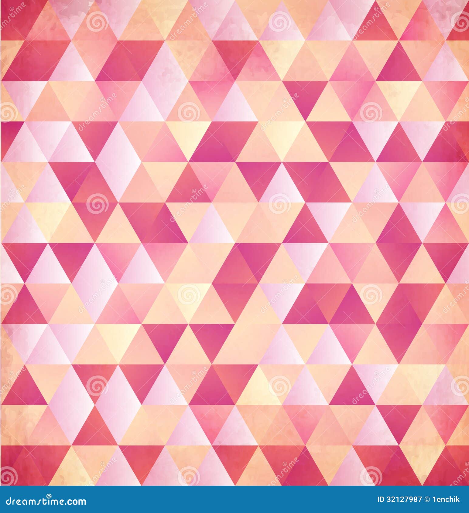 Red Vector Abstract Triangle Vintage Background Stock Vector ...