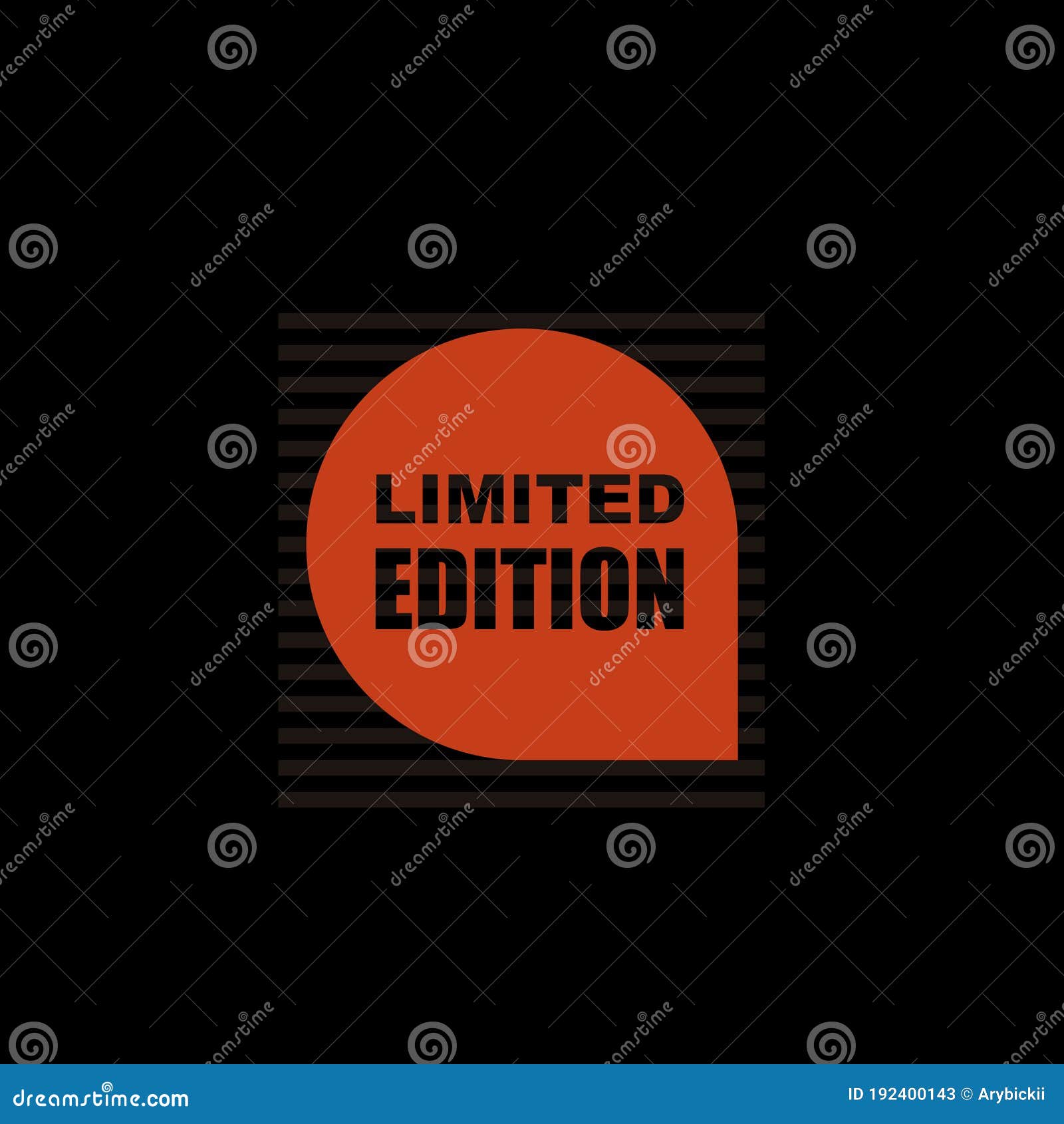 Red Vector Banner Limited Edition Stock Vector - Illustration of ...