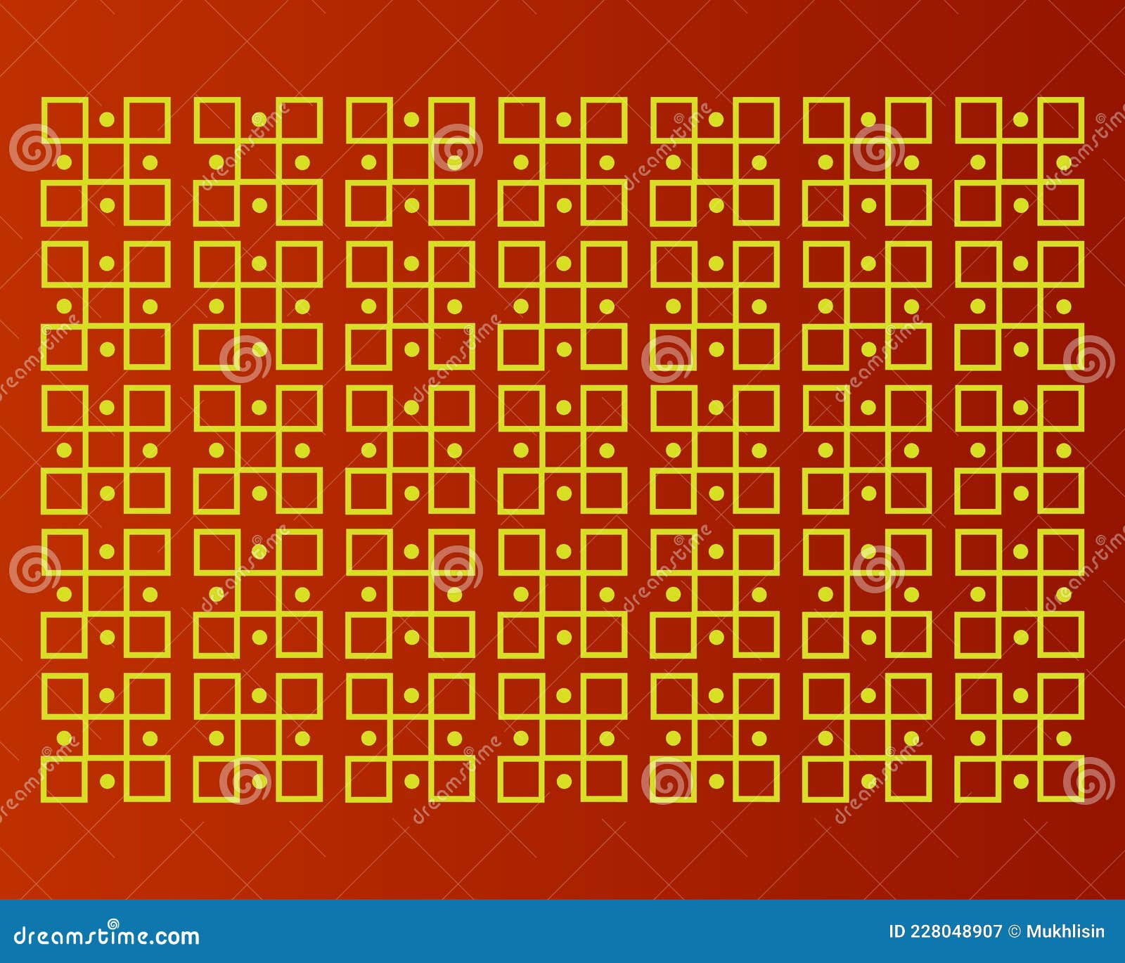 Red Vector with Pattern Box, Red Background Illustration with Gradient ...