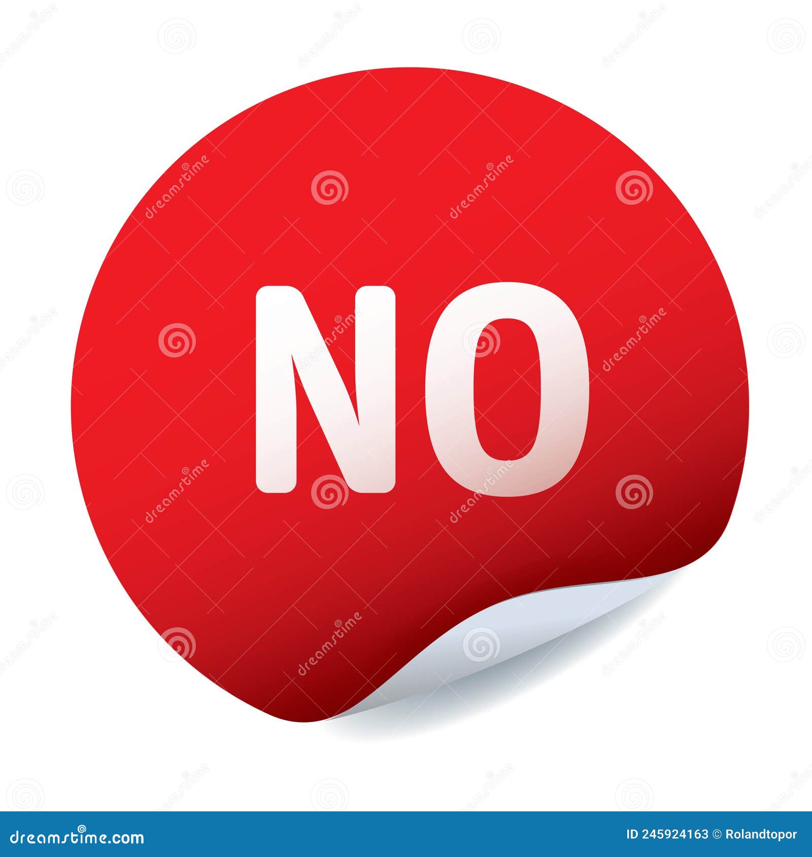 Red vector sticker text No stock illustration. Illustration of ...