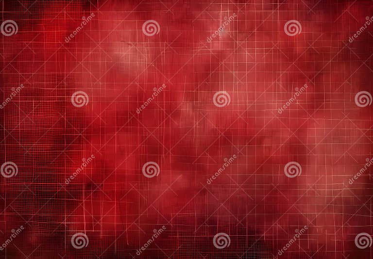 Red Velvet Background with Subtle Grid Pattern Stock Illustration - Illustration of backdrop ...