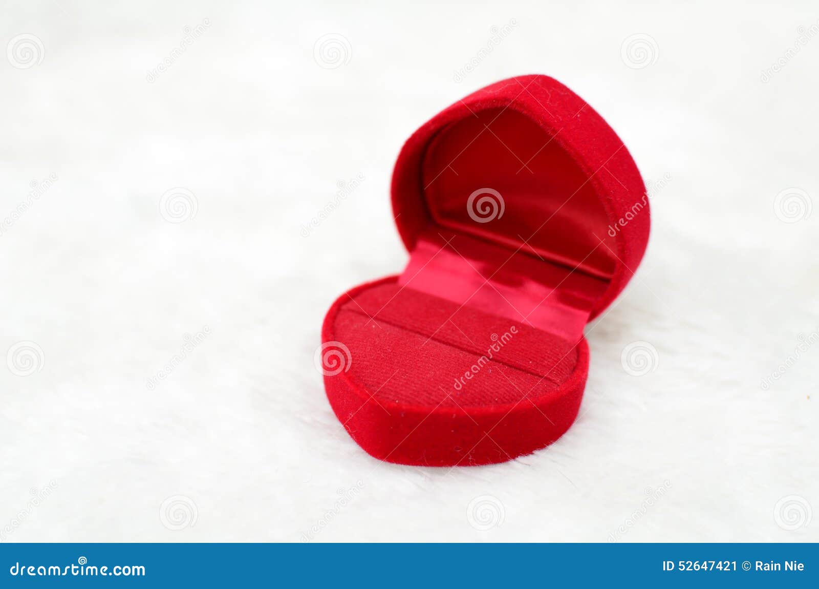 Red velvet box stock image. Image of ring, valentine - 52647421