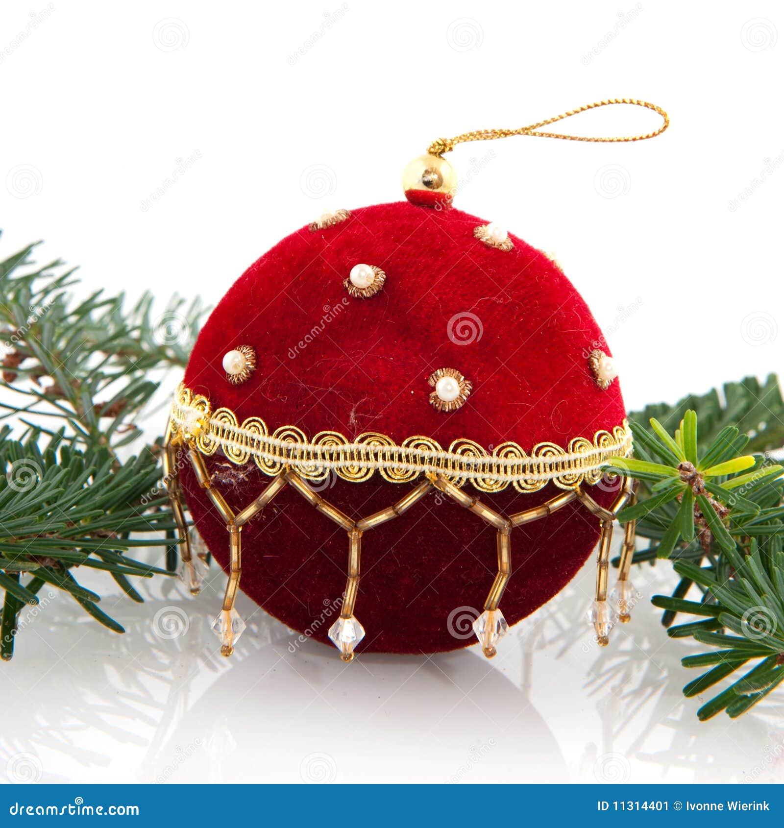 Red velvet christmas ball stock image. Image of christmas - 11314401