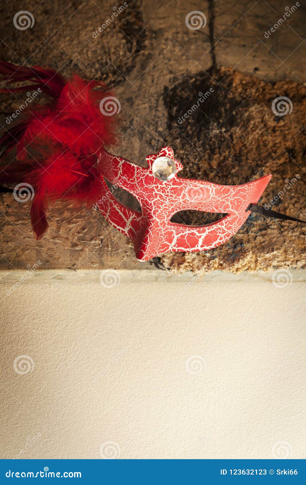 Red Venetian mask stock image. Image of background, dark - 123632123