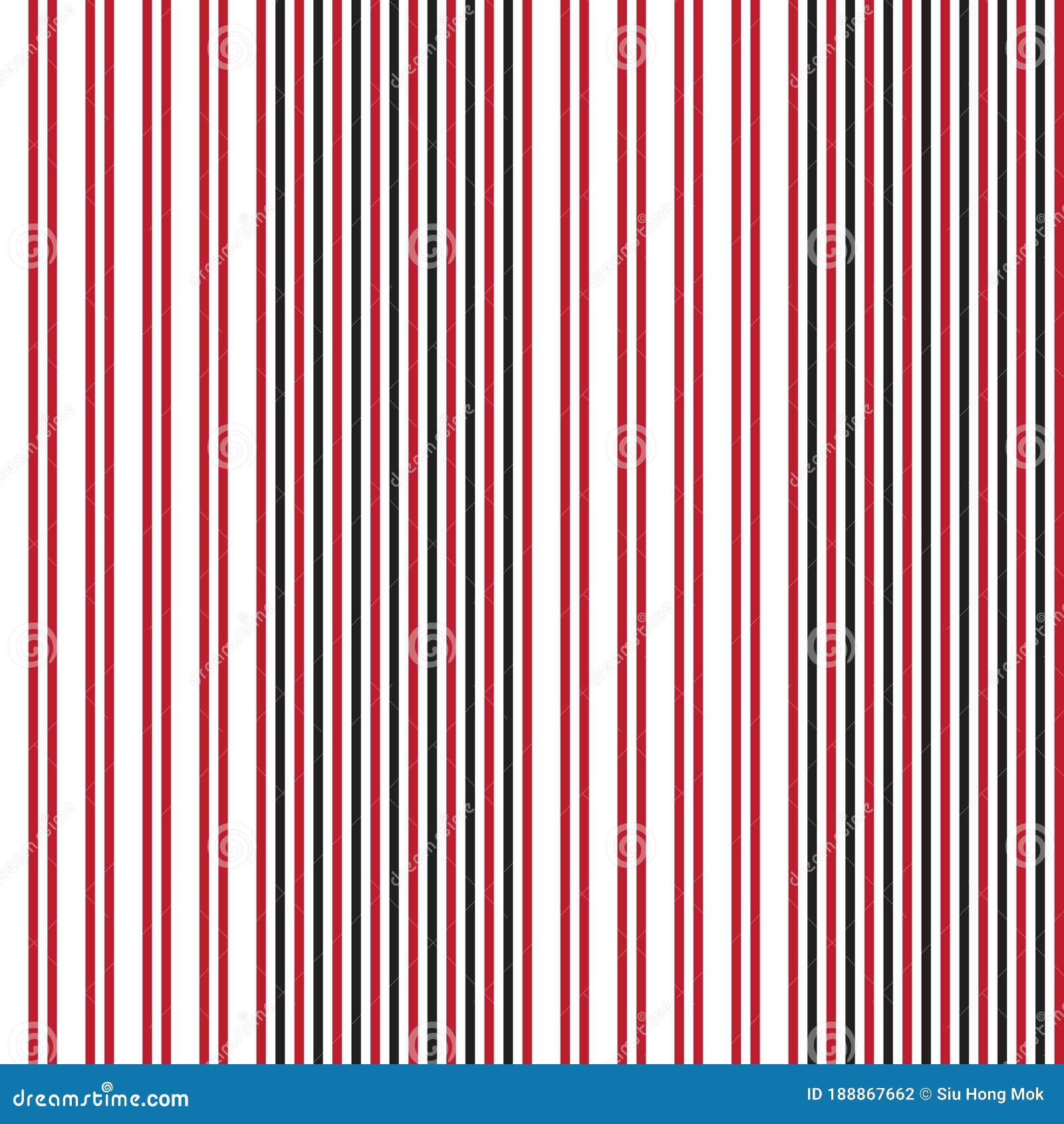 Red Stripe Seamless Pattern Background in Vertical Style Stock Vector ...