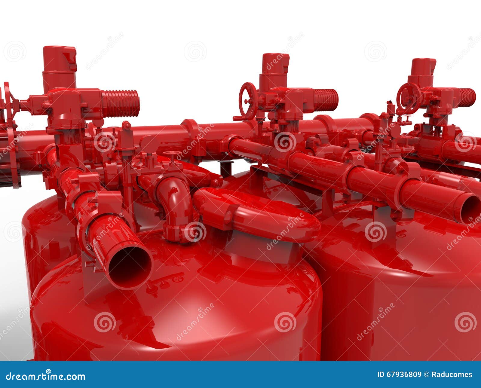 Red Vessels Interconnections Stock Illustration - Illustration of ...