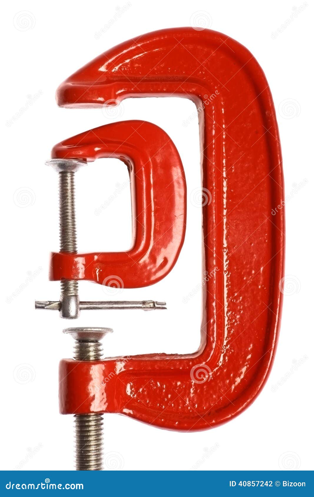 Red vices stock photo. Image of clamping, tighten, clamp - 40857242