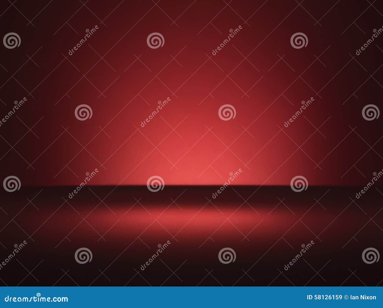 Red Vignette Background