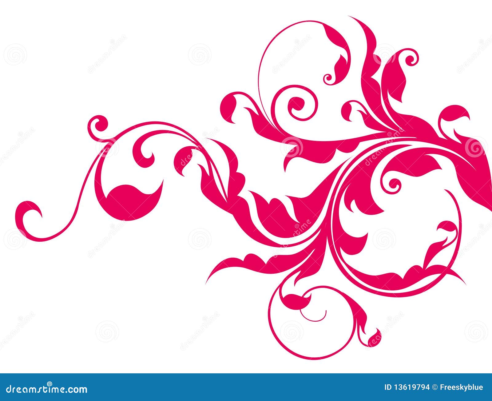 Red vines pattern stock illustration. Illustration of curl - 13619794