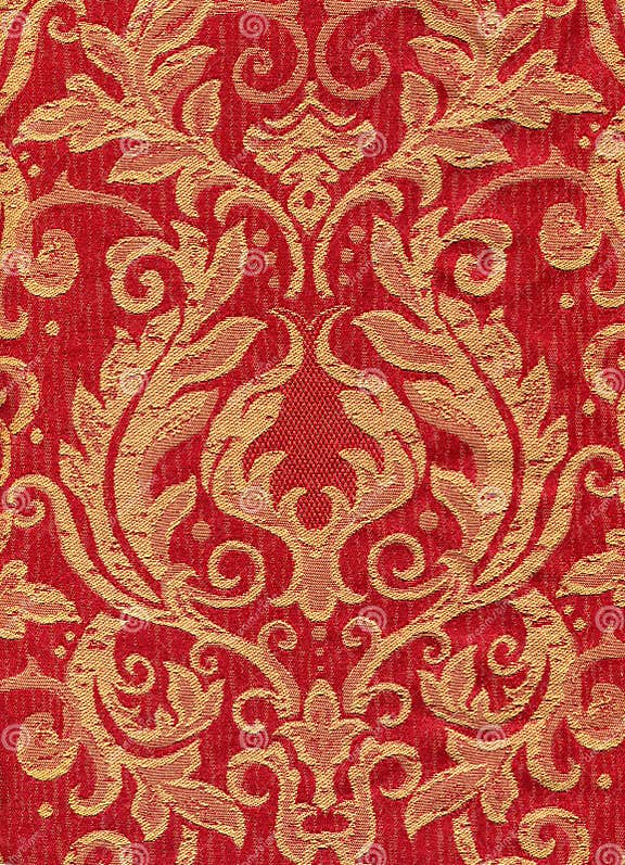 Red vintage fabric stock image. Image of backdrop, baroque - 17853783
