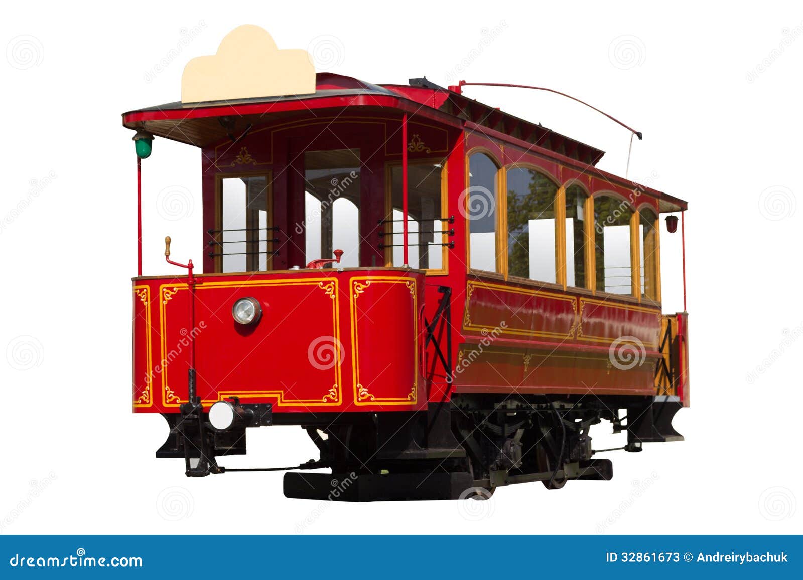 Vintage Tram Interior In Budapest Hungary Stock Photography ...