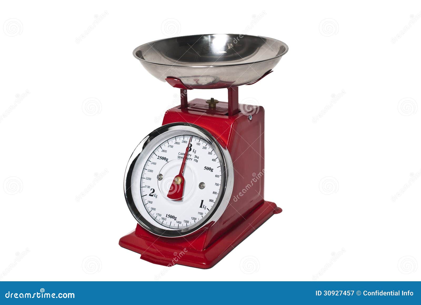 Red vintage weight scale stock image. Image of cook, food - 30927457